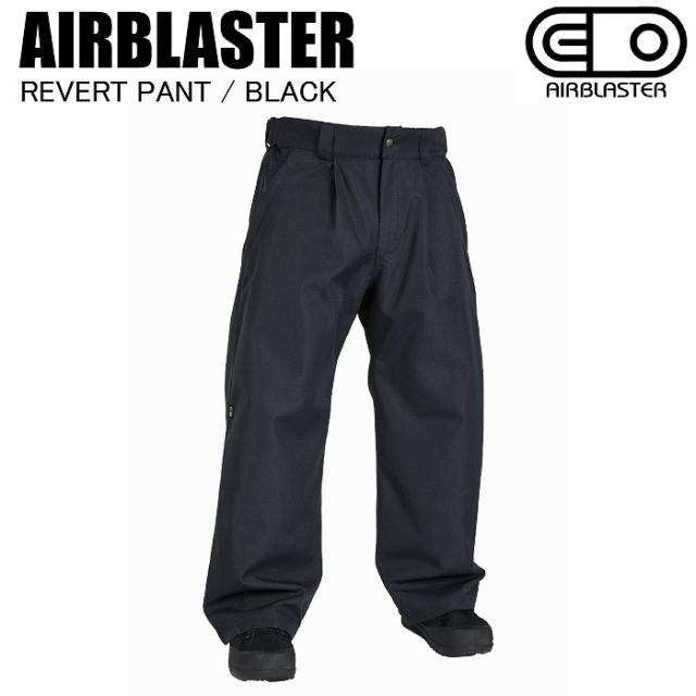 AIRBLASTER エアブラスター AB26MPNT_1054 REVERT PANT BLACK スノーボードウェア パンツ エアブラ 25-26モデル スノボ