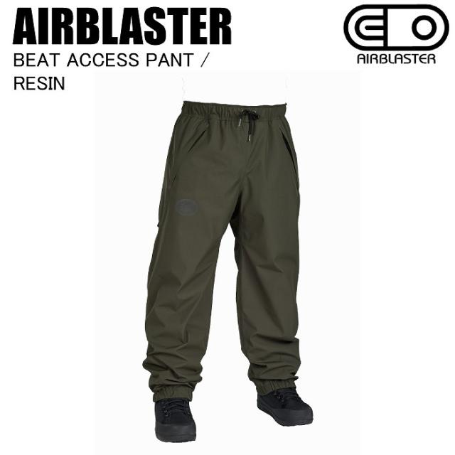 AIRBLASTER エアブラスター AB26MPNT_1201 BEAST ACCESS PANT RESIN スノーボードウェア パンツ エアブラ 25-26モデル スノボ