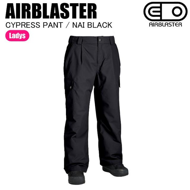 AIRBLASTER エアブラスター AB26WPNT_1225 CYPRESS PANT NAI BLACK スノーボードウェア パンツ エアブラ レディース 25-26
