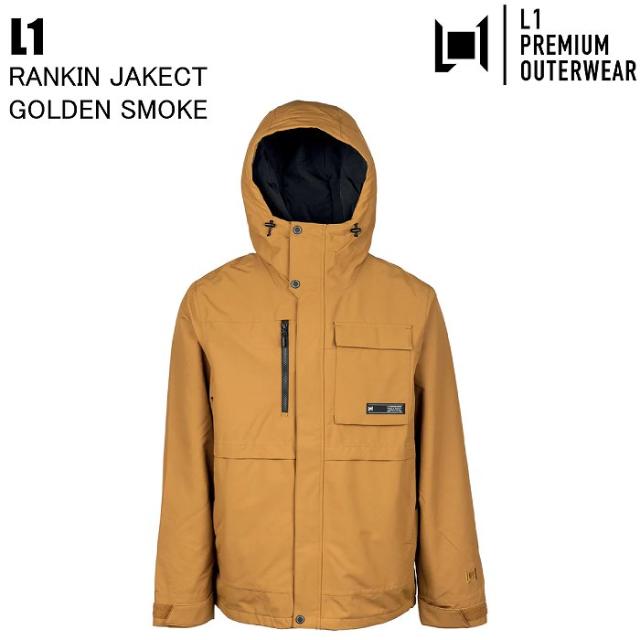 L1 エルワン RANKIN JACKET GOLDEN SMOKE スノーボードウェア ジャケット L1ウェア スノボ ウェア 25-26モデル