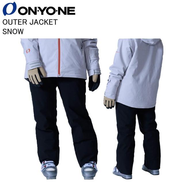 ONYONE オンヨネ ONP98550 UNISEX OUTER PANT BLACK スキー ウェア パンツ スキーウェア オンヨネウェア 25-26モデル