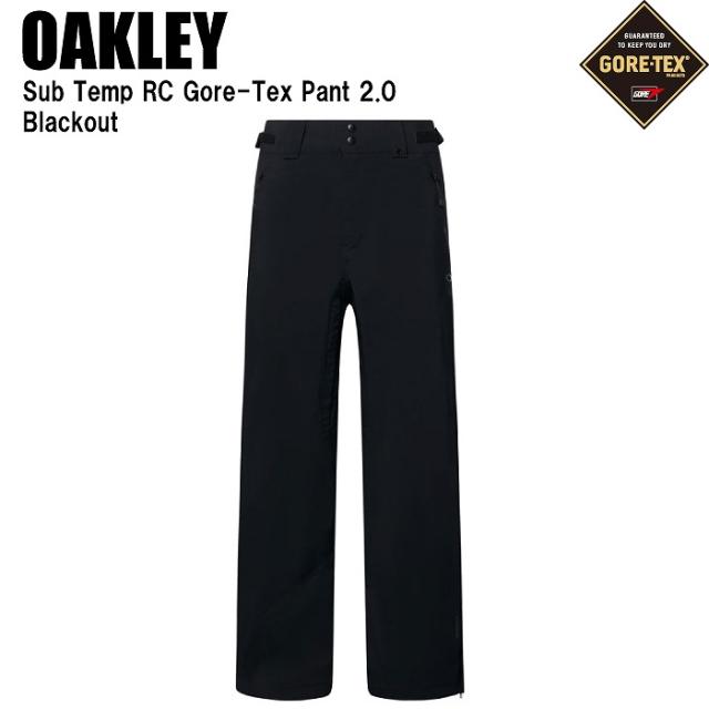 OAKLEY オークリー FOA406101 SUB TEMP RC GORE-TEX PANT 2.0 BLACKOUT スキー スノーボード パンツ ウェア ゴアテックス