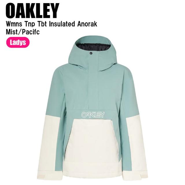 OAKLEY オークリー FOA500471 WMNS TNP TBT INSULATED ANORAK MIST PACIFIC スキー スノーボード ウェア ジャケット レディース