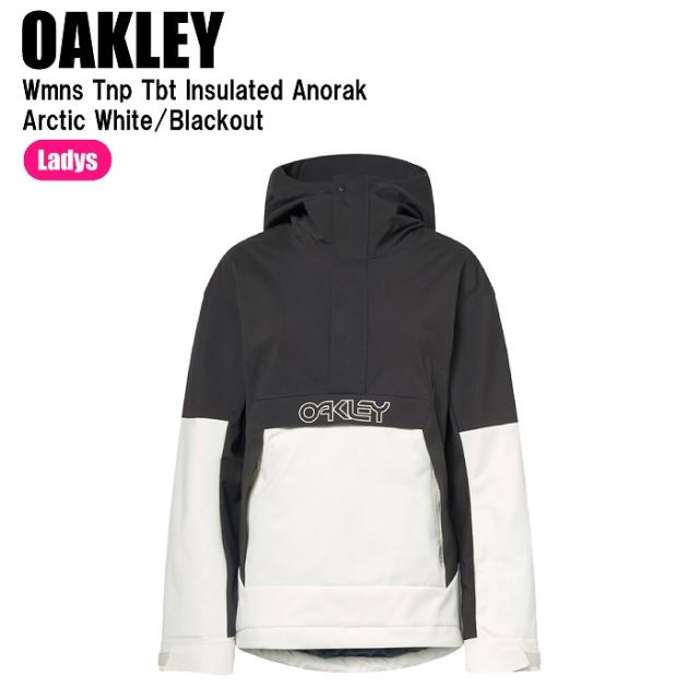 OAKLEY オークリー FOA500471 WMNS TNP TBT INSULATED ANORAK ARCTIC WHT/BLKOUT スキー スノーボード ウェア ジャケット レディース