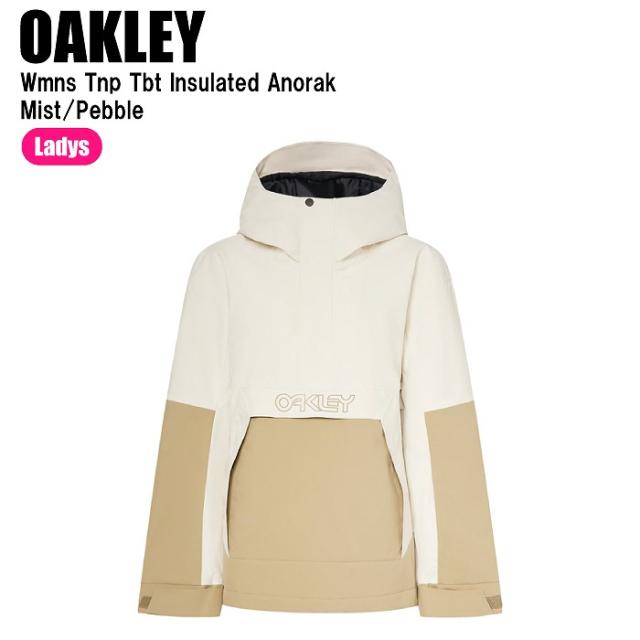 OAKLEY オークリー FOA500471 WMNS TNP TBT INSULATED ANORAK MIST/PEBBLE スキー スノーボード ウェア ジャケット レディース