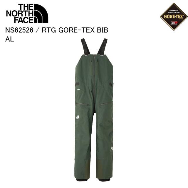THE NORTH FACE ノースフェイス NS62526 RTG GORE-TEX Bib AL スキー スノーボード ビブ パンツ ゴアテックス 25-26モデル