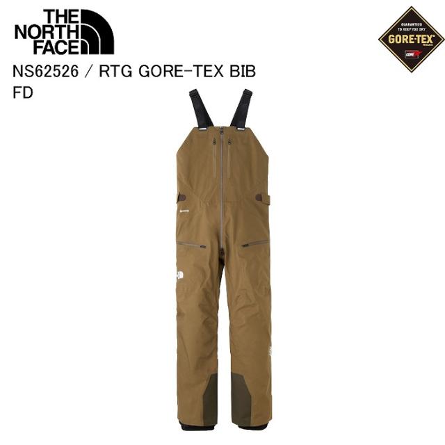 THE NORTH FACE ノースフェイス NS62526 RTG GORE-TEX Bib FD スキー スノーボード ビブ パンツ ゴアテックス 25-26モデル