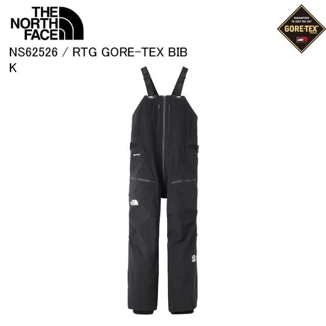 THE NORTH FACE ノースフェイス NS62526 RTG GORE-TEX Bib K スキー スノーボード ビブ パンツ ゴアテックス 25-26モデル
