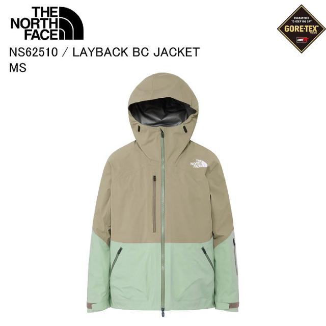 THE NORTH FACE ノースフェイス NS62510 LAYBACK BC Jacket MS スキー スノーボード ジャケット レイバック ウェア 25-26モデル
