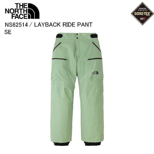 THE NORTH FACE ノースフェイス NS62514 LAYBACK RIDE Pant SE スキー スノーボード パンツ ウェア レイバック 25-26モデル
