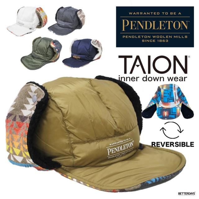 リバーシブル ウォームキャップ ペンドルトン タイオン PENDLETON TAION REVERSIBLE WARM CA キャップ 帽子 PDT-TON-223001の通販はau PAY ...