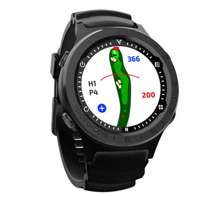 Voice Caddie ボイスキャディ A3 腕時計型 GPS 距離測定器 [ブラック][ラッピング可] R-LOGI