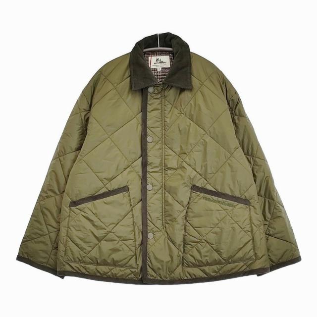 Vincent et Mireille 未使用品 中綿ブルゾン コート サイズ38 キルティングジャケット カーキ レディース バンソンエミレイユ【中古】5-1026T♪