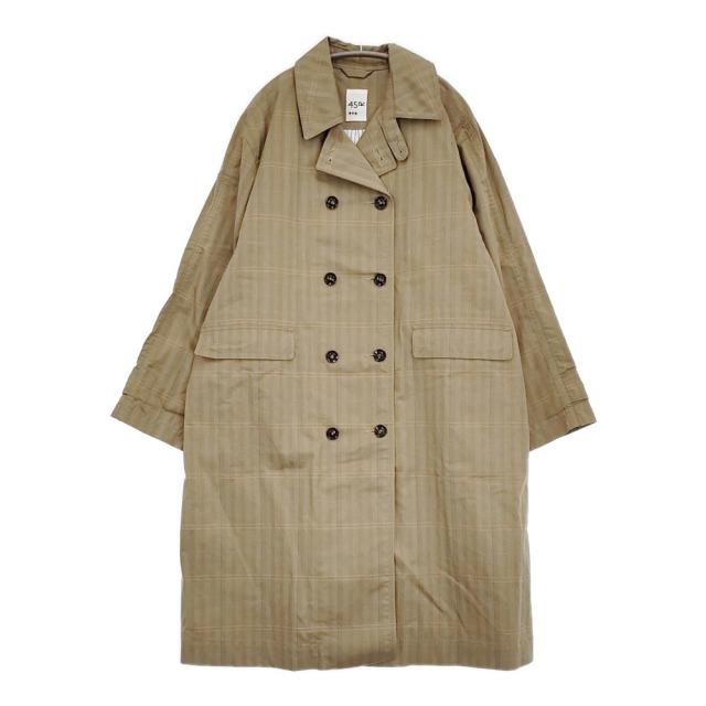 45R/45rpm ギャバブルタイルの908コート サイズ3 定価100100円 コート ベージュ レディース フォーティーファイブアールピーエム【中古】5-1118M♪