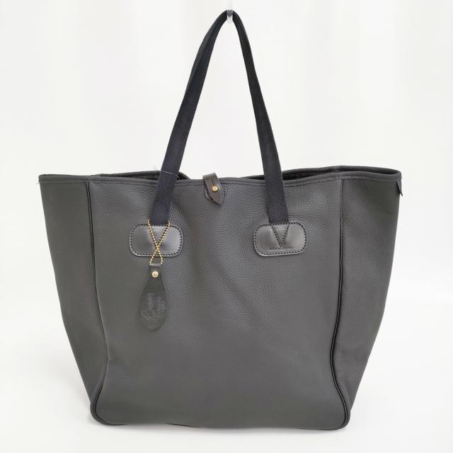 Brady SMALL CARRYALL スモール キャリー レザー トートバッグ 定価67100円 牛革 トートバッグ ブラック レディース ブレディ【中古】5-1118G♪