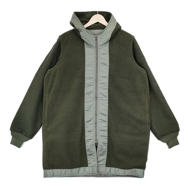 STAMMBAUM 2Way Boa Coat ボアコート L’Appartement別注 ベスト ダウン コート カーキ ダークグリーン レディース シュタンバウム/アパルトモン【中古】5-1012A◆