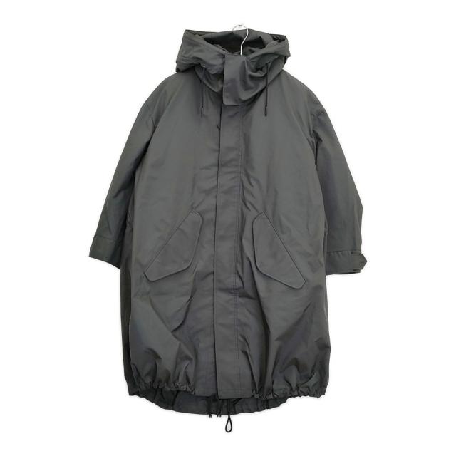 THE RERACS 22FW-RECT-329L-2-J ライナーベスト付き ボアベスト サイズ38 ロング モッズコート 22AW ブラック レディース ザリラクス【中古】5-1128T♪