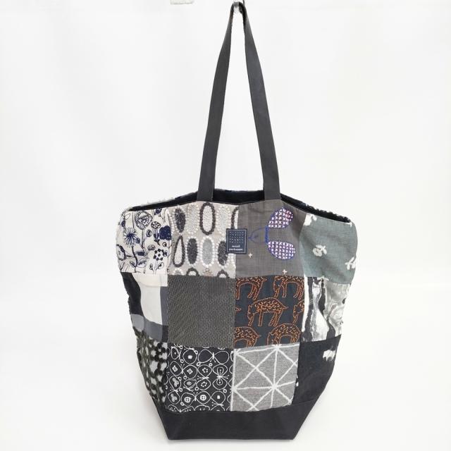 mina perhonen piece bag ピースバッグ パッチワーク 大サイズ トートバッグ 多色 レディース ミナペルホネン【中古】5-1120T◎