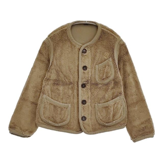 45R/45rpm UMiiタリーボアの908ボレロ 定価58300円 ブルゾン 23AW ベージュ レディース フォーティーファイブアールピーエム【中古】5-1108T♪