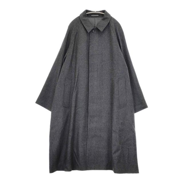 Graphpaper ステンカラーコート Getly Wool Oversized Coat 21AW GM213-10051 コート チャコールグレー メンズ グラフペーパー【中古】5-1108A◎