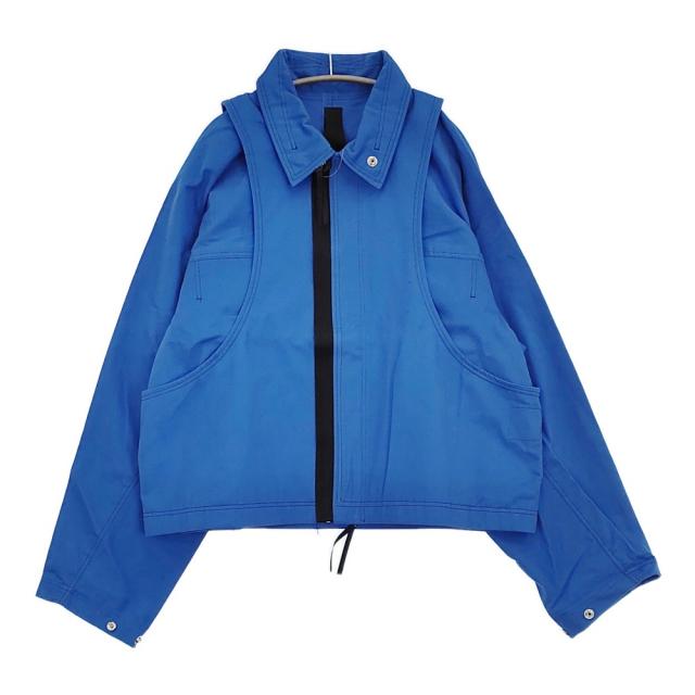 #JAKUBMASAR 新品 Zetor Jacket 定価66000円 リバーシブル ジャケット 2023年 ブルー メンズ【中古】5-0930M♪