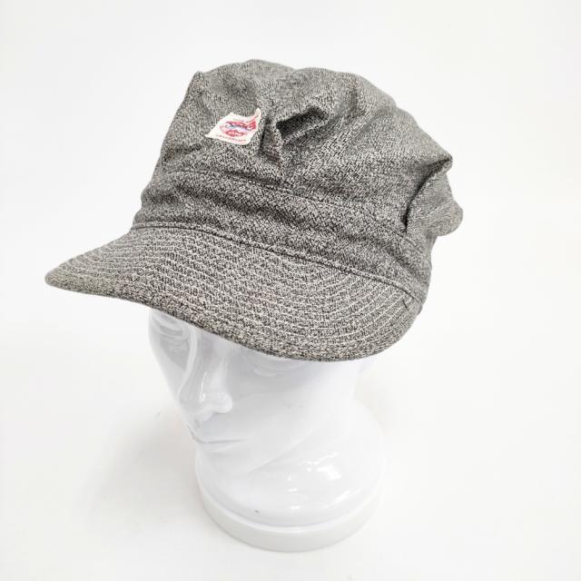KAPITAL 初期 ワークキャップ 帽子 キャップ グレー レディース キャピタル【中古】5-1202G◎