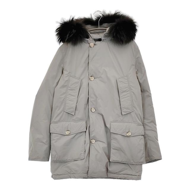 WOOLRICH LUXURY ARCTIC PARKA 定価110000円 WOCPS2708D サイズM ダウンジャケット グレー メンズ ウールリッチ【中古】5-1018A♪