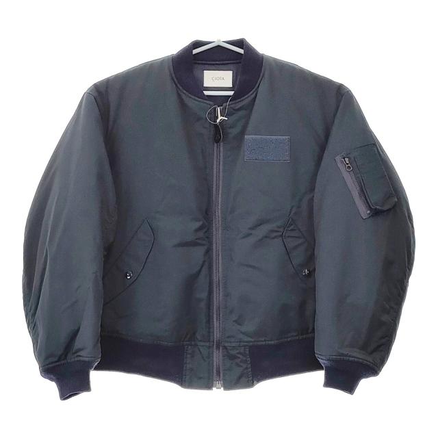 CIOTA 新品 24AW MA-1 Flight Jacket フライトジャケット BZLM-120 定価75900円 サイズ5  ブルゾン ネイビー メンズ シオタ【中古】5-0328A◎