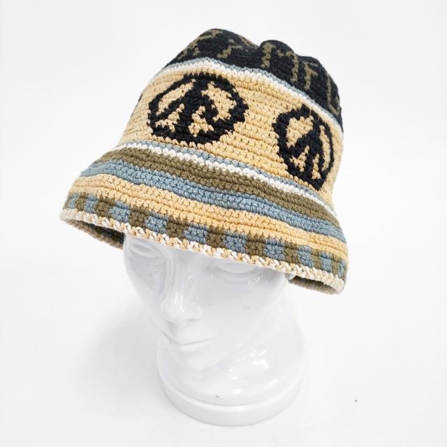 story mfg ストーリーエムエフジー BREW HAT 定価33000円 ハット ベージュ 多色 メンズ【中古】5-0901G◎