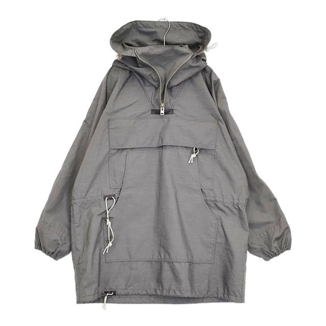 FOUNDOUR ファウンダ ANORAK PARKA サイズ4 定価74800円 015FD251002 アノラック パーカ ジャケット 25SS グレー メンズ【中古】5-0902M♪