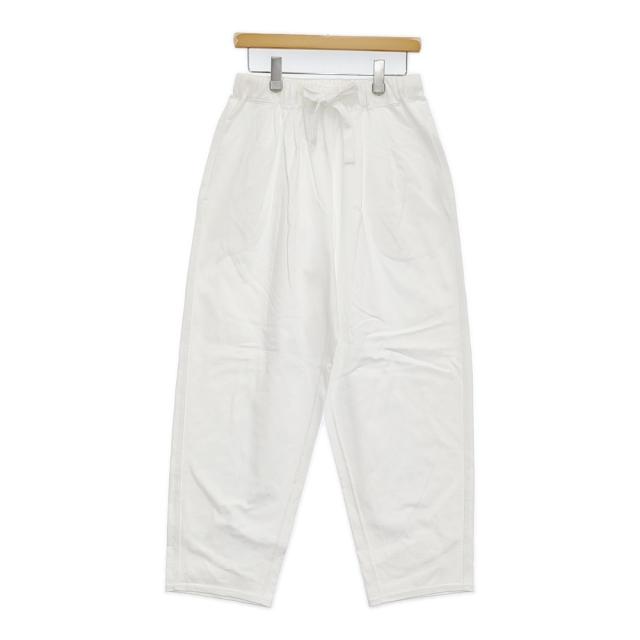 221 VILLAGE 221ヴィレッジ JERSEY TROUSERS サイズ2 VCS-6 定価23100円 journal standard luxe パンツ 25SS ホワイト レディース【中古】5-0902M♪