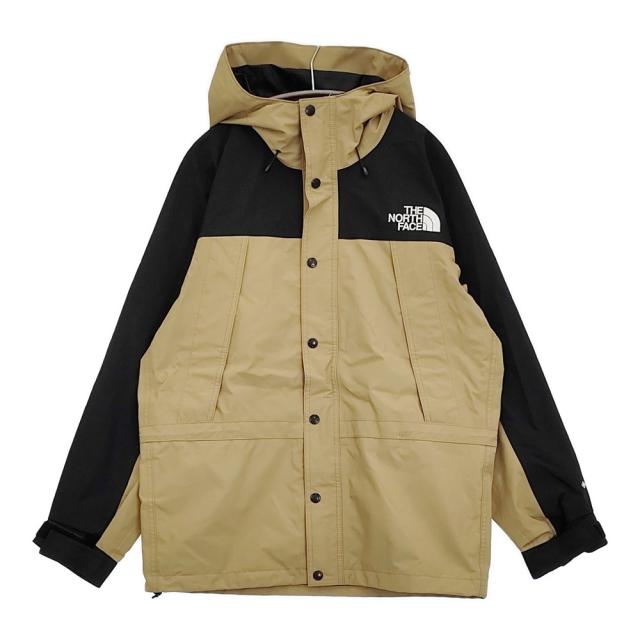THE NORTH FACE マウンテンライトジャケット GORE-TEX M NP11834 マウンテンパーカー ベージュ ブラック メンズ ザノースフェイス【中古】5-1026M♪
