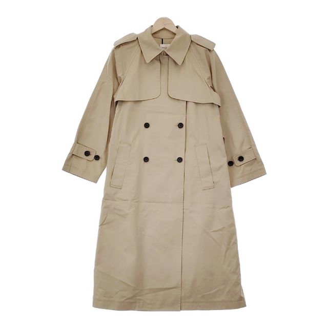 Demi-Luxe BEAMS コットンシャンブレー 定価57200円  トレンチコート 23SS ベージュ レディース デミルクス ビームス【中古】5-0301M∞
