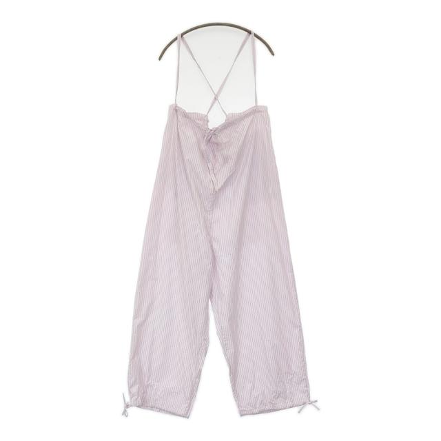 nest Robe It’s ME コットンストライプバルーンサロペット 定価29700円 01252-1154 25SS ピンク レディース ネストローブ【中古】5-1011M♪