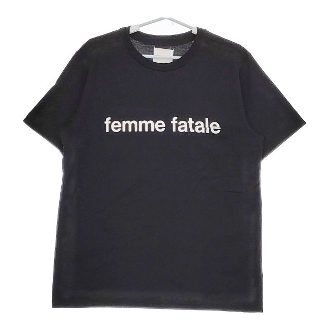 TAKAHIRO MIYASHITA TheSoloist femme fatale 0039SS18 半袖Ｔシャツ カットソー ブラック メンズ タカヒロミヤシタザソロイスト【中古】5-0519S∞