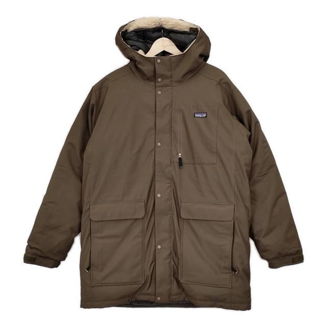 patagonia MANIITOK PARKA 28545F7 マニトックパーカ サイズL ダウンジャケット ブラウン メンズ パタゴニア【中古】5-1020A◆