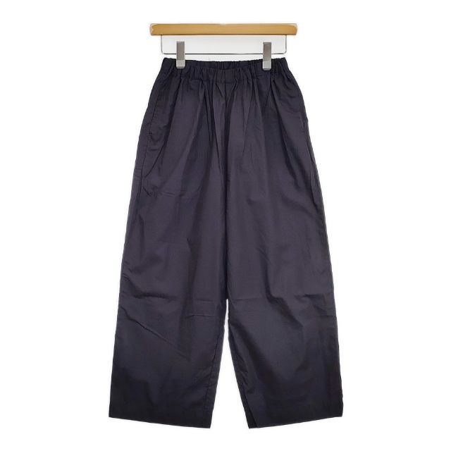 ゴーシュ 100/1タイプライター ワイドパンツ G211-P021 パンツ ネイビー レディース ゴーシュ【中古】5-1124G∞