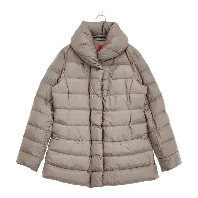 Haat ISSEY MIYAKE HA23FD576 サイズ2 ダウンジャケット グレージュ レディース ハートイッセイミヤケ【中古】5-1127A♪