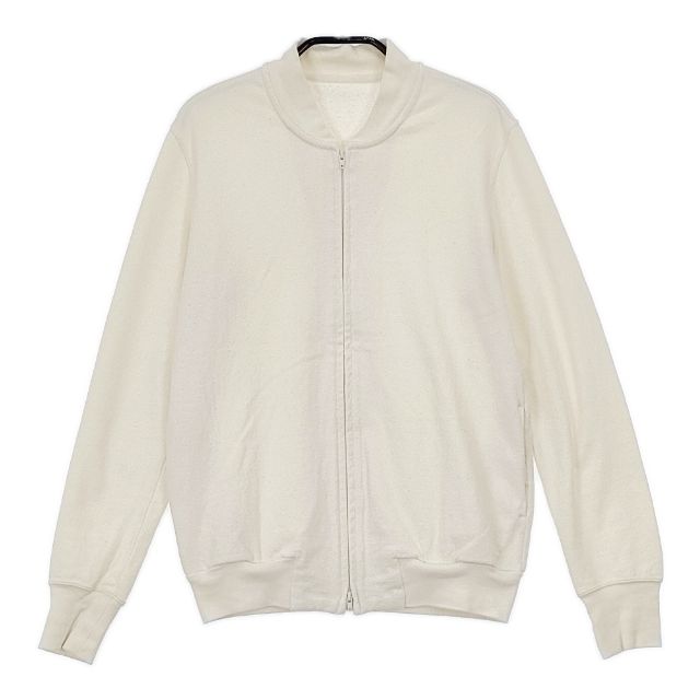 ゴーシュ G241-T041 吊ループライト天竺 ジップカーディガン 定価25300円  ジャケット オフホワイト レディース ゴーシュ【中古】5-0714M∞