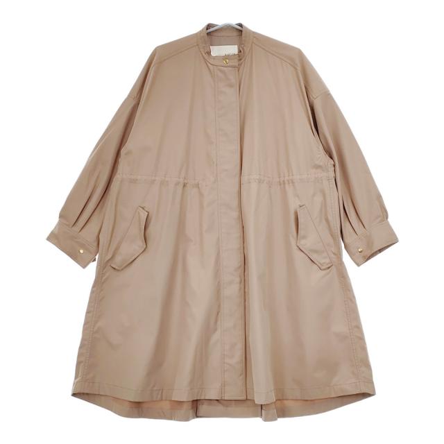 qualite ポリエステルモッズコート 3244-00-00001 サイズ38 コート ベージュ レディース カリテ【中古】5-0420M△