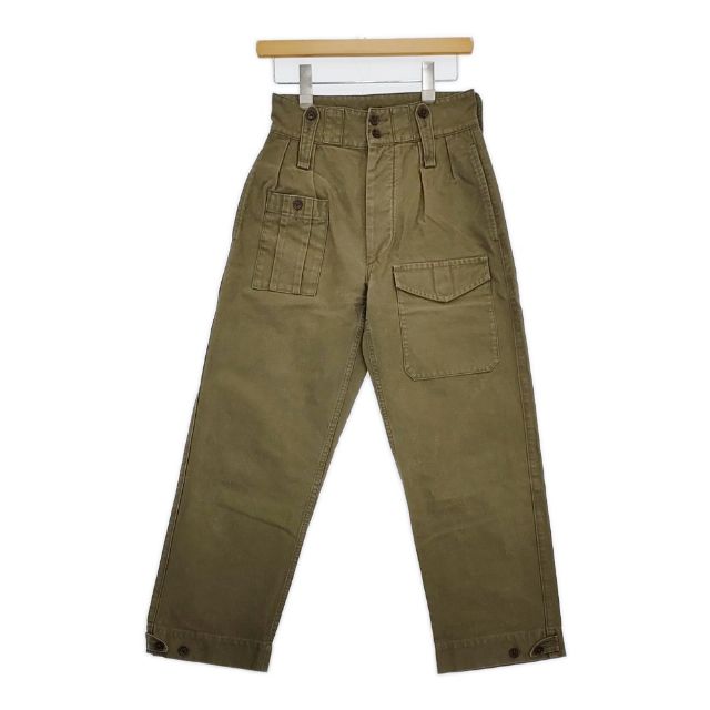 Nigel Cabourn カーゴパンツ 8036-08-50001 サイズ6 ミリタリー パンツ カーキ レディース ナイジェルケーボン【中古】5-0823G∞