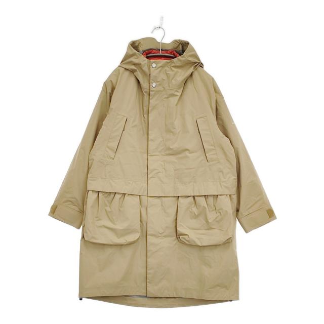 WOOLRICH 3 IN 1 BLUE RIDGE LONG DOWN PARKA ライナーダウン付き ダウンコート ベージュ レディース ウールリッチ【中古】5-1115T♪