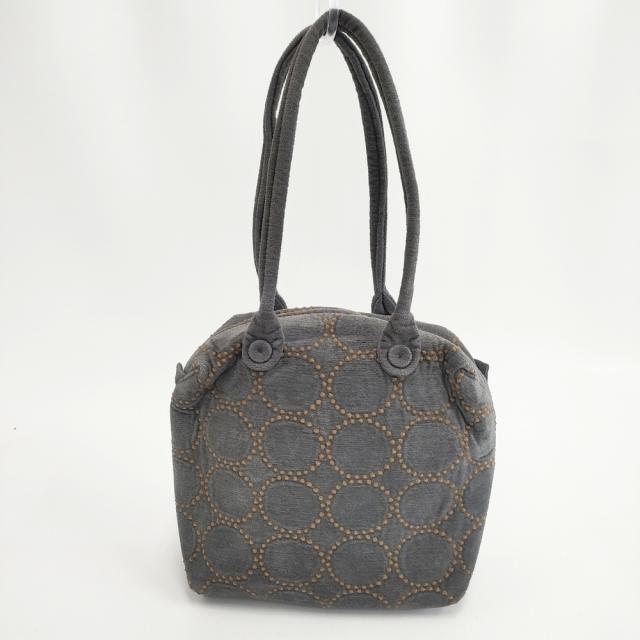 mina perhonen matka bag tambourine ta9518 トートバッグ グレー レディース ミナペルホネン【中古】5-1119T◎