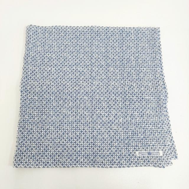 R&D.M.Co- TRELLIS C.S SUMMER BLANKET 定価28600円 ブランケット ストール 25SS ブルー レディース オールドマンズテーラー【中古】5-1001M♪