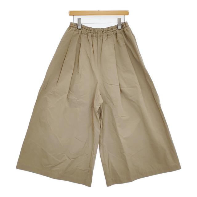 QUARTERLY CL easy wideパンツ 定価29700円 サイズM イージーワイド パンツ 25SS カーキ レディース クォータリー【中古】5-1001M♪