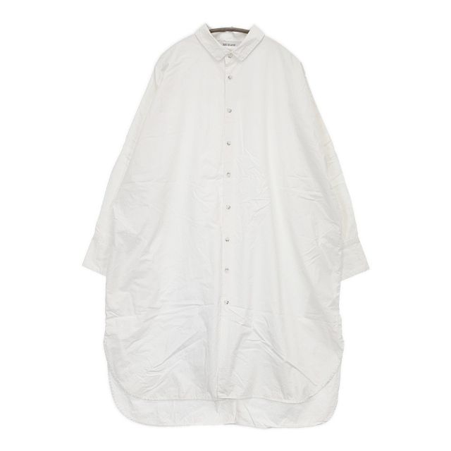 veritecoeur ロングシャツ コットン 定価24200円 ST-106 ワンピース オフホワイト レディース ヴェリテクール【中古】5-0807M∞