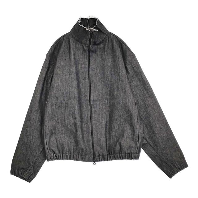 GABRIELA COLL GARMENTS NO.261 ZIPPER JACKET (BLACK DENIM) 定価108000円 デニムジャケット ブラック メンズ ガブリエラコールガーメンツ【中古】5-1121M♪