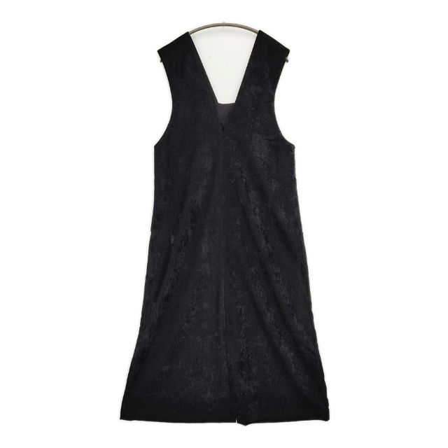 yuni シャーベット ジャンパースカート 定価26400円  1701OP001242 ワンピース 24aw ブラック レディース ユニ【中古】5-0906T∞