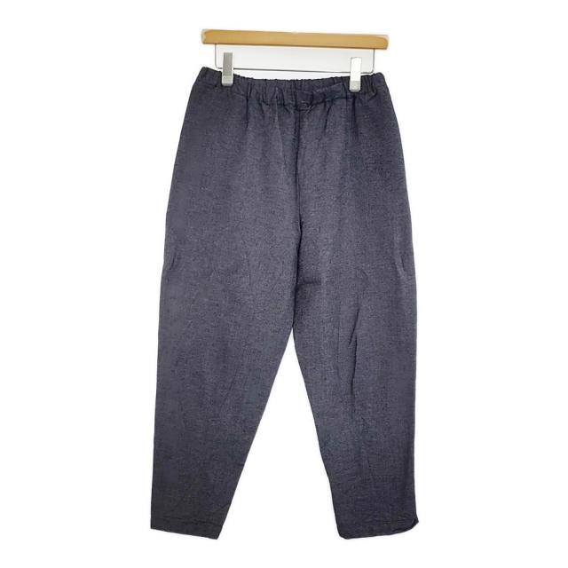 SILKKI シルッキ シルッキパンツ シルッキデニム サイズM 定価28600円 コットンシルク イージー パンツ ネイビー レディース【中古】5-1103G♪