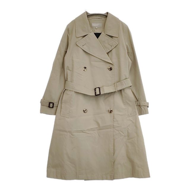 MARGARET HOWELL 578-9212002 ウールライナーベスト付き ベルト付き トレンチコート ベージュ レディース マーガレットハウエル【中古】5-1201T∞